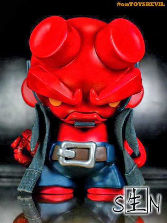 Hellboy Mini Munnys from Sen Customs