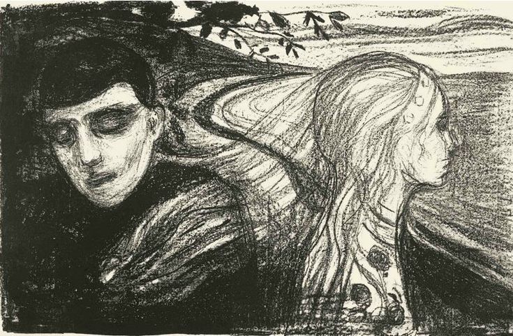 joseph scissorhands: Edvard Munch: Love and Angst