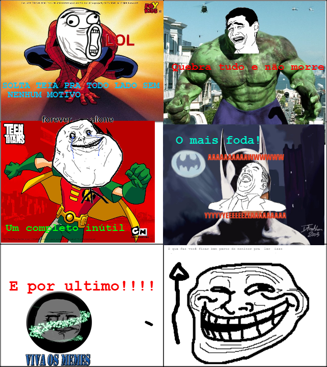 Memes quando estão de folga | Viva os memes!