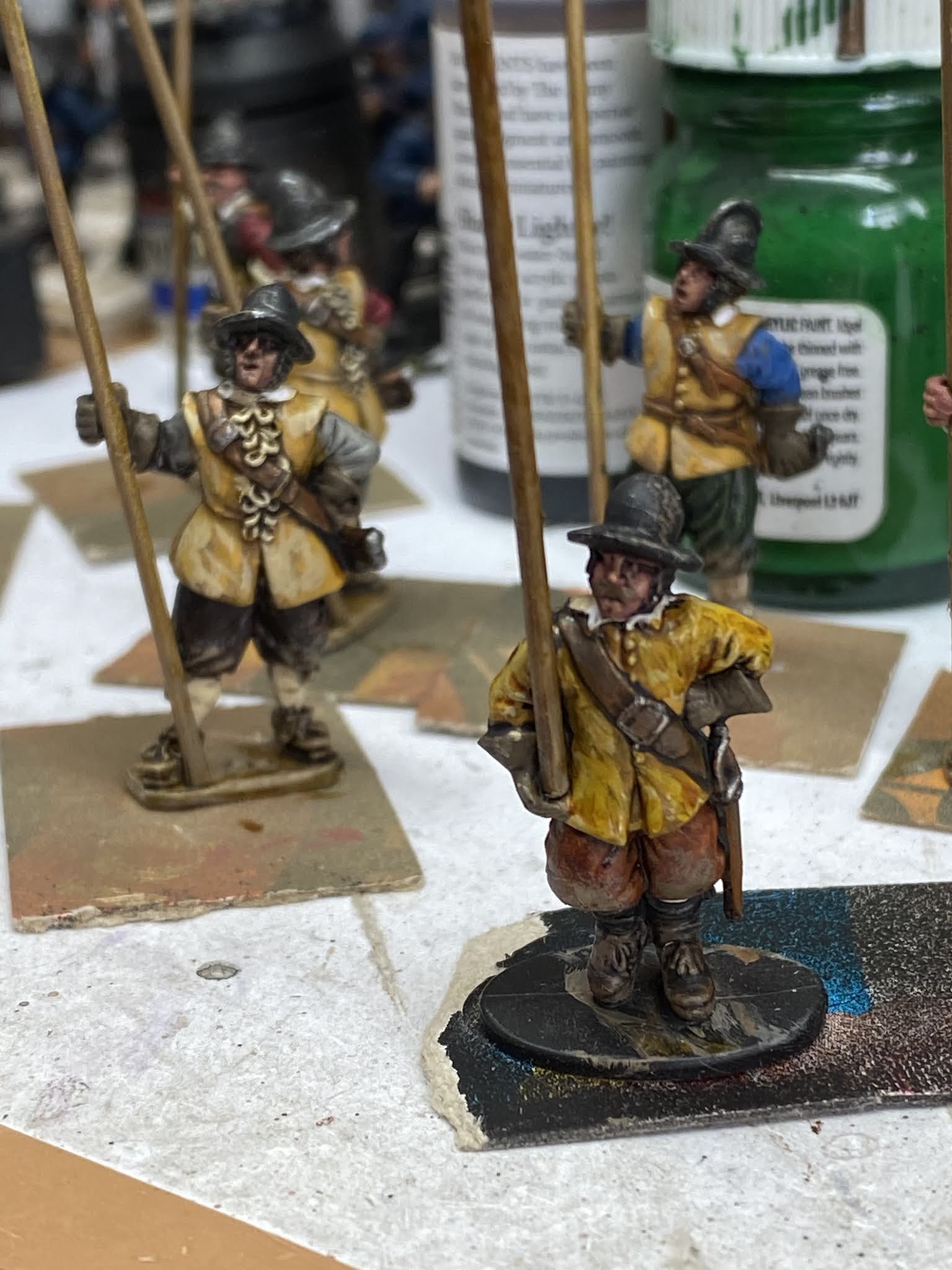 iron mitten: Pike block marches off to the Dip