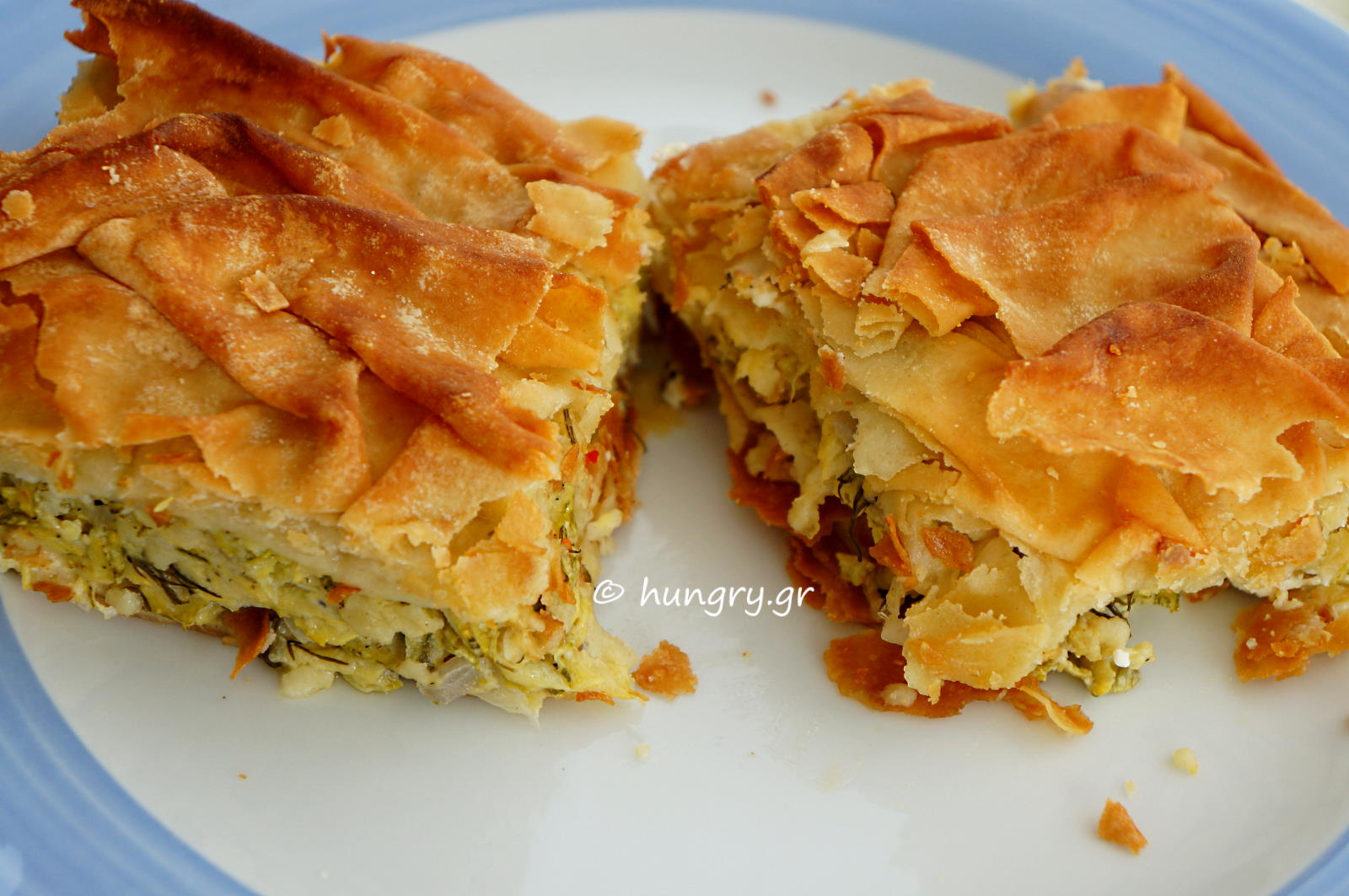Kitchen Stories: Zucchini Pie with Frumenty & Feta Cheese