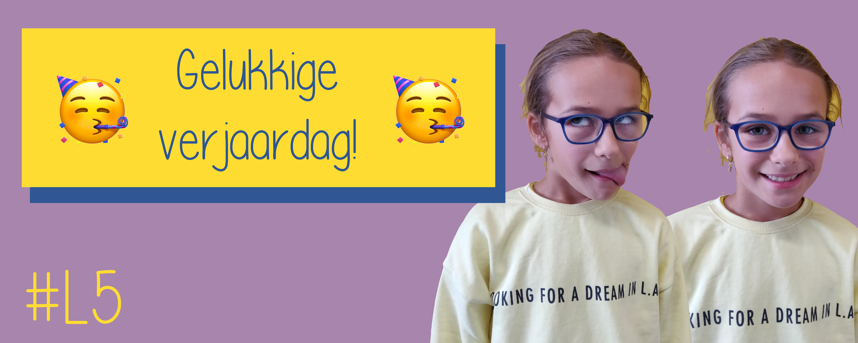 De Dobbelsteen - Vijfde leerjaar: Proficiat Bent V. , Nora, Tess, Ben L ...