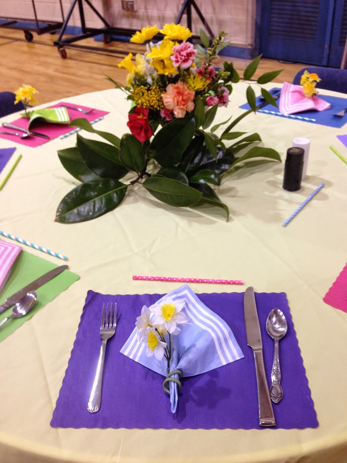 carolinajewel's table: Spring Fling at Church