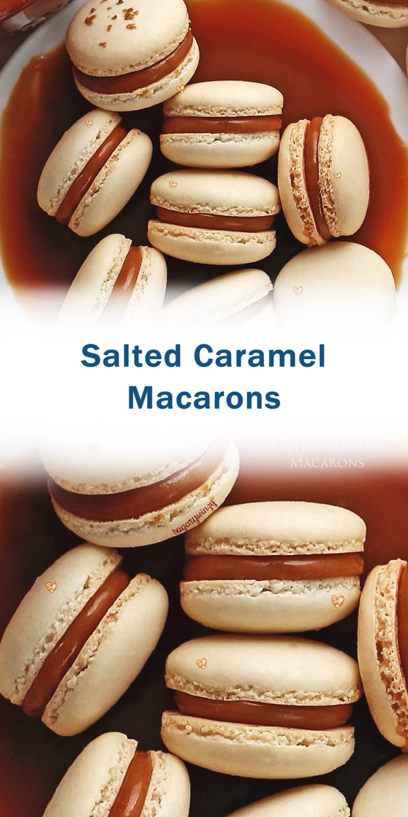 Salted Caramel Macarons