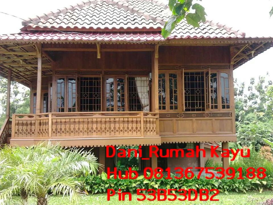 Rumah kayu bongkar pasang