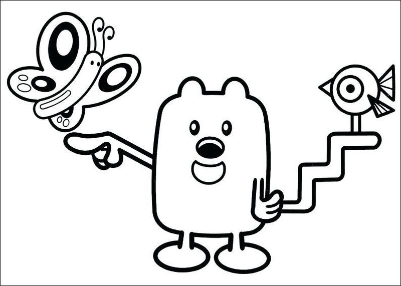 Wow Wow Wubbzy Coloring Pages - Fun, Free and Easy
