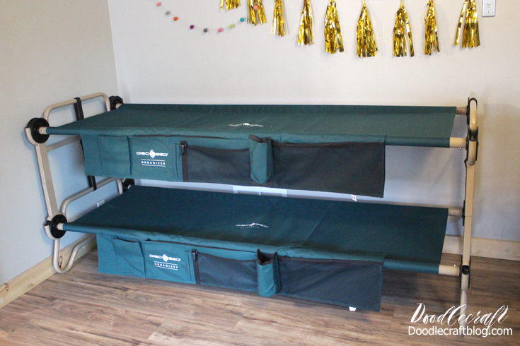Disc-O-Bed Camping Cot Bunk Beds