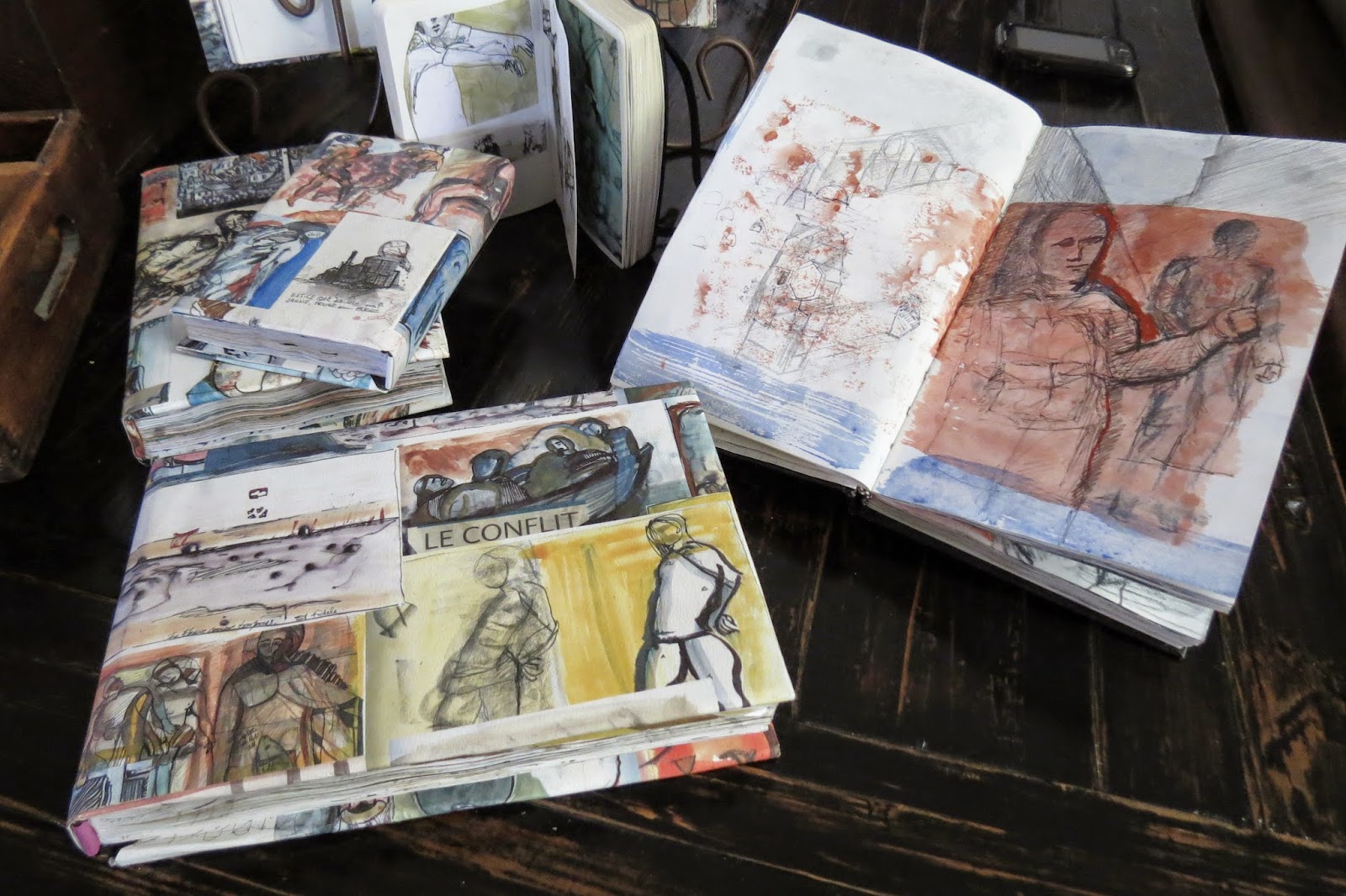 Galerie Art Plus: Rivet's artist books...