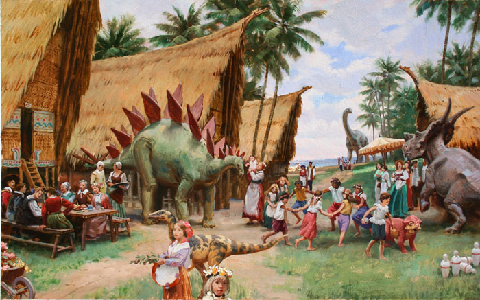 Festival Day : r/Dinotopia