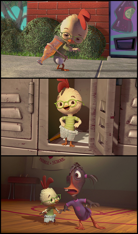 Chicken Little Lion King