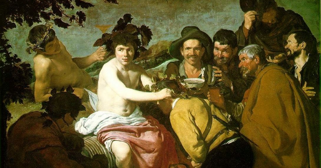 HISTORIA DEL ARTE : temas, imágenes y comentario: ** VELAZQUEZ. El triunfo de Baco o los Borrachos.