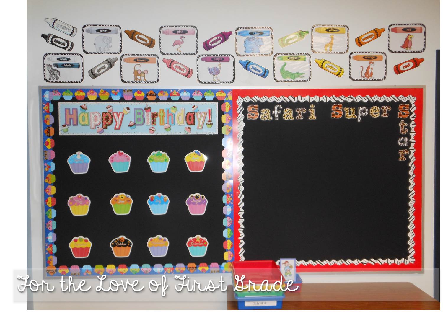 For the Love of First Grade: What's Your Classroom Decor {Linky Party}