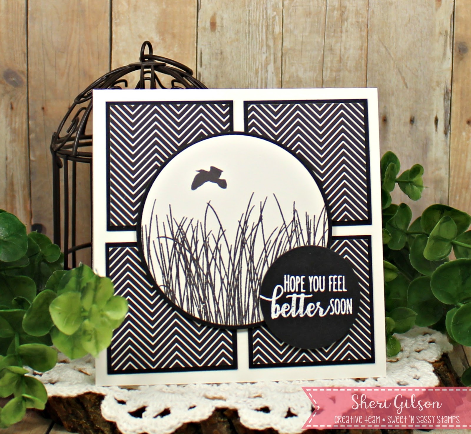 Paper Crafty's Creations : Sweet 'N Sassy Stamps | Hope You Feel better ...