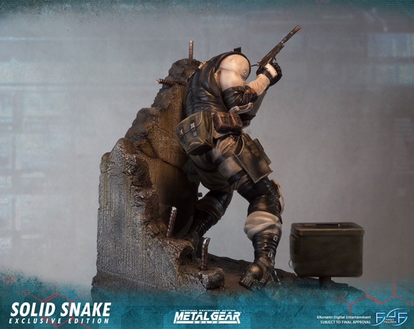 Metal Gear Solid - Solid Snake statue (First 4 Figures)