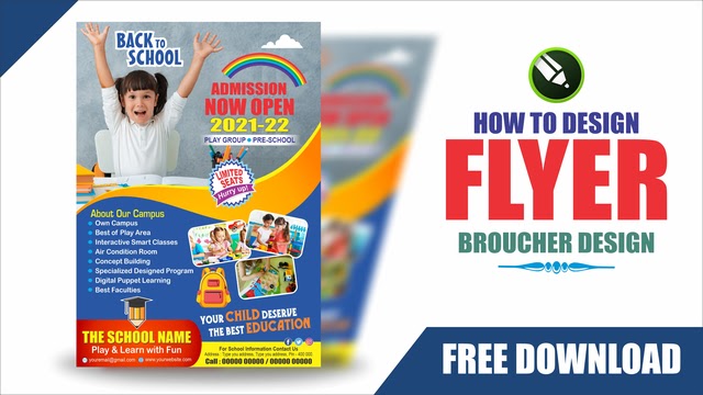 How to Make Education Flyer Design