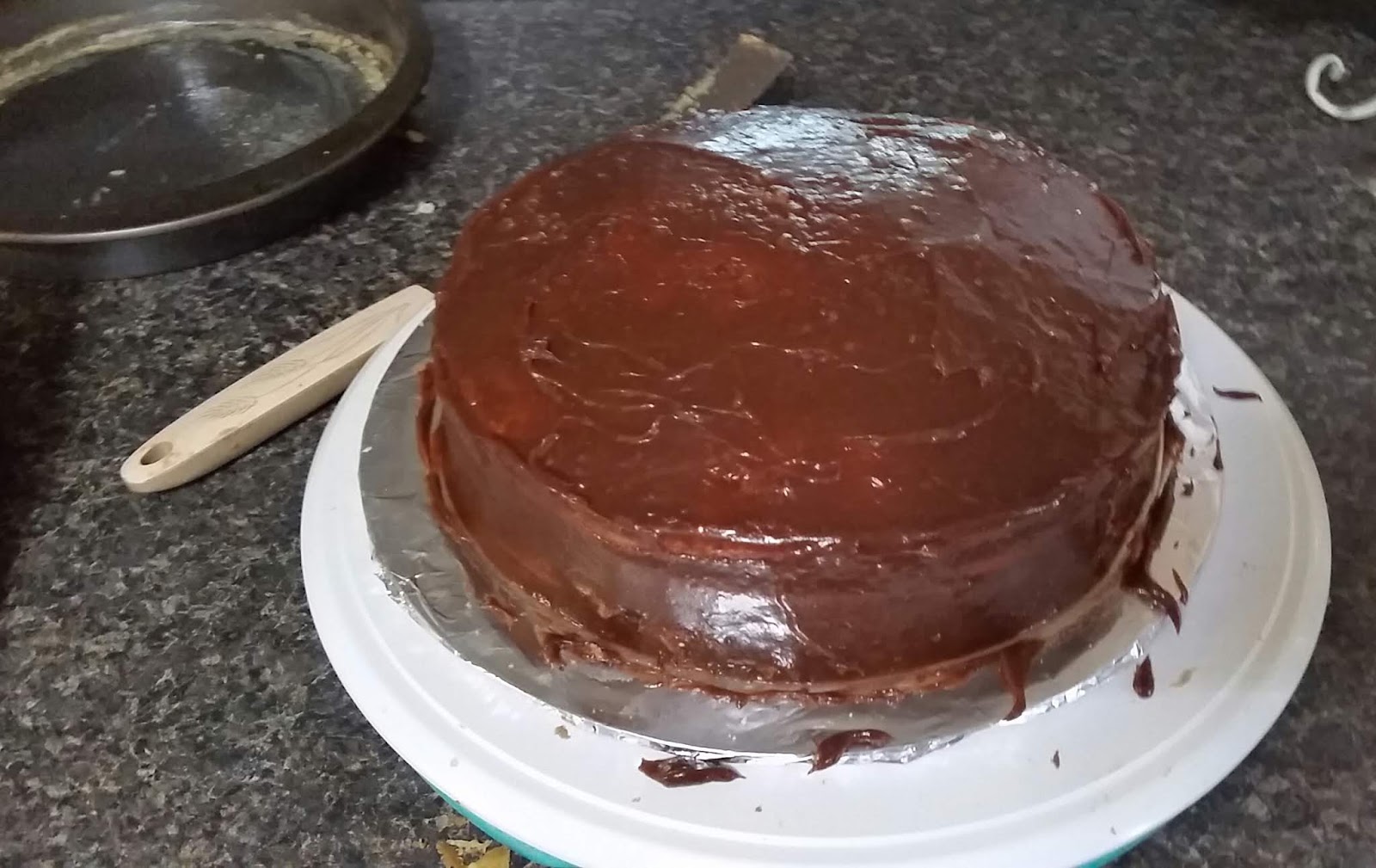 Mrs. Patsi @ A Working Pantry: Making a 16 Layer Chocolate Cake