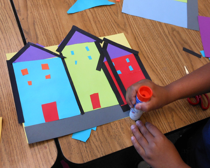 Earl Warren Arts: First Grade: Cityscapes