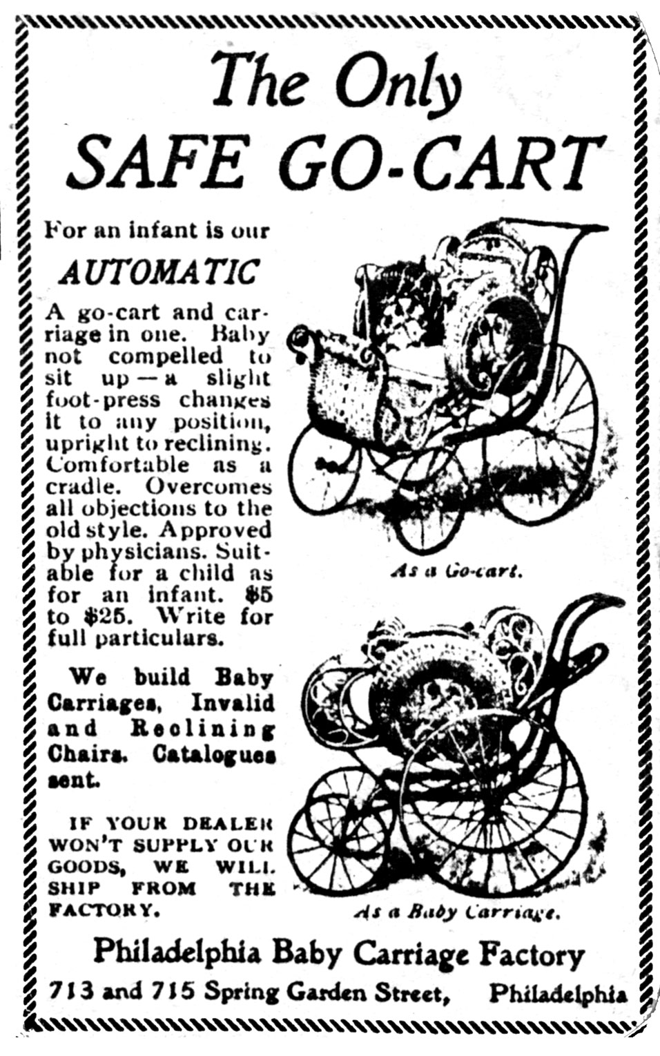 Progress is fine, but it's gone on for too long.: The original go-cart