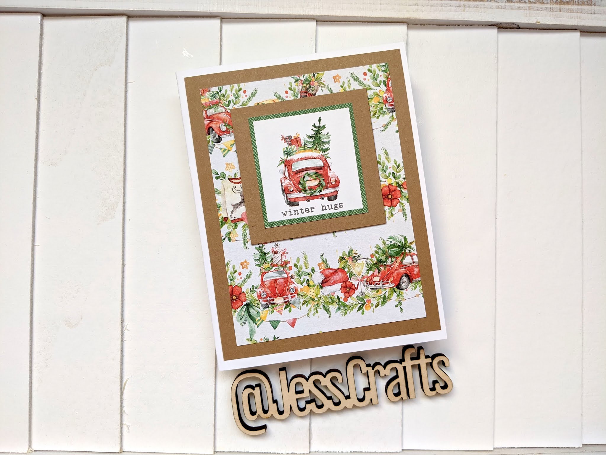 40 Christmas Cards from P13 Christmas Treats 6x6 Paper Pad - Jess Crafts