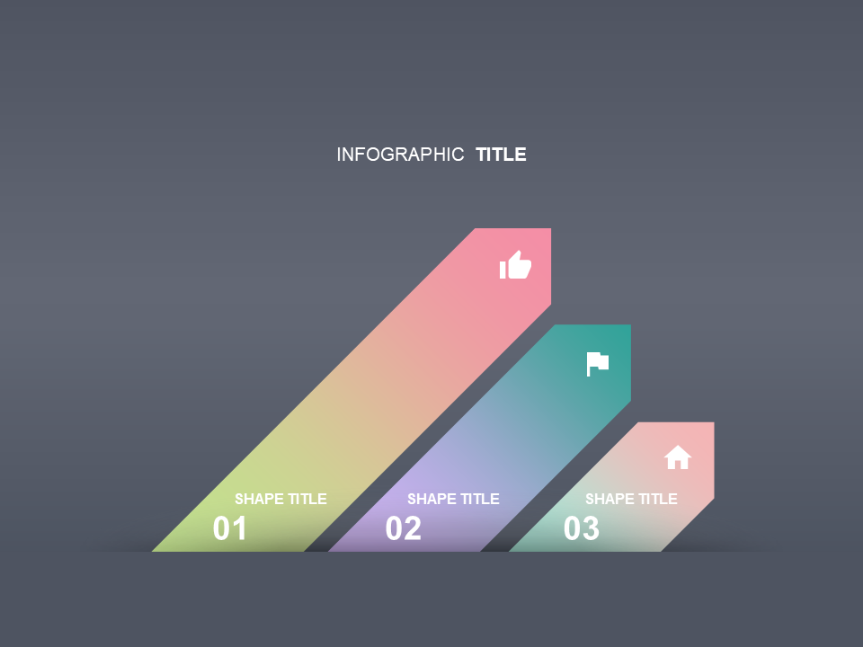 Diagonal Rising PowerPoint Templates - PowerPoint Free