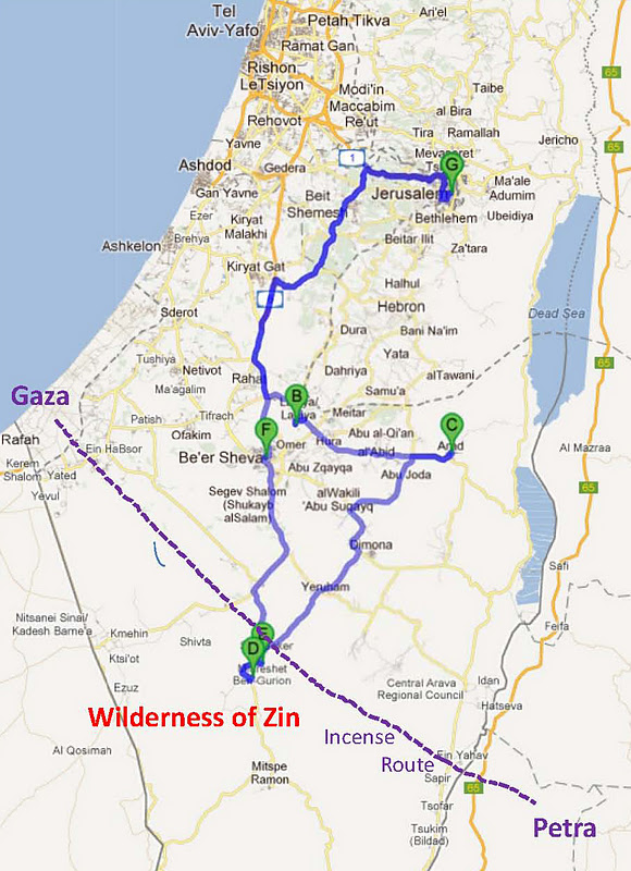 Huntsmans in the Holy Land: Negev Field Trip