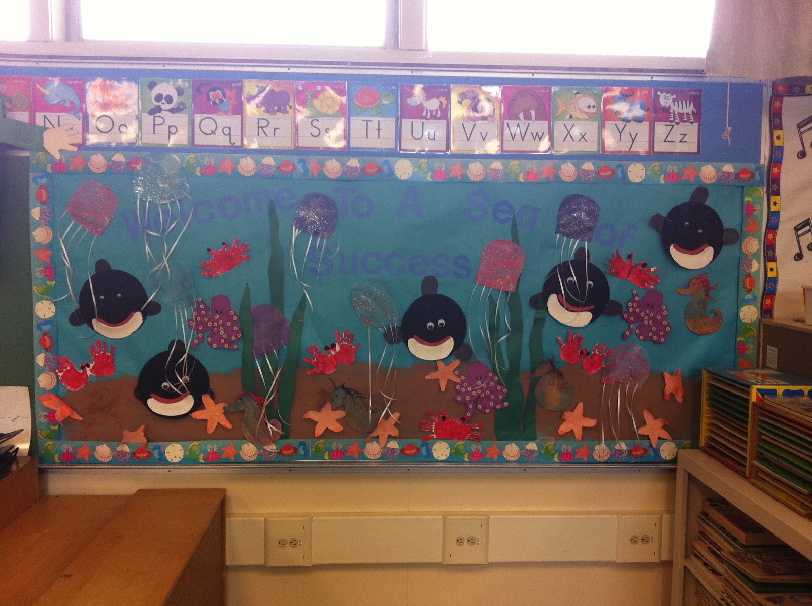 Class full of "Special" Kiddos: End of year Ocean theme.
