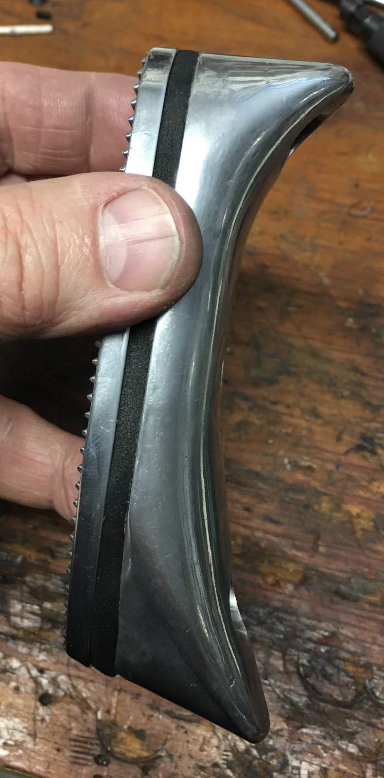 Another Airgun Blog: A Very Special Morgan Adjustable Recoil Pad