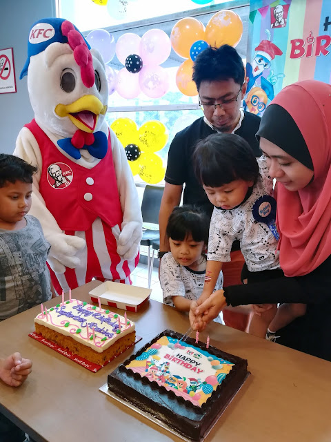 Birthday Party with KFC Chicky & Friends at AEON Big Ampang | Mummy to ...