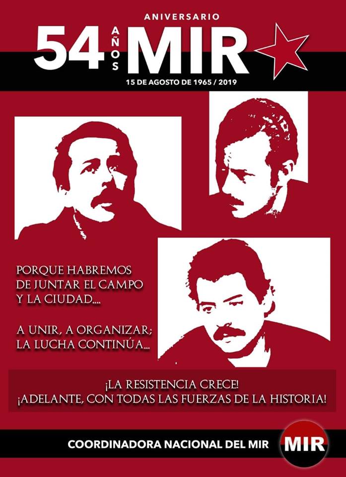 Brigada de Propaganda MIR Luis Alberto Barra García: CAMINANDO HACIA ...