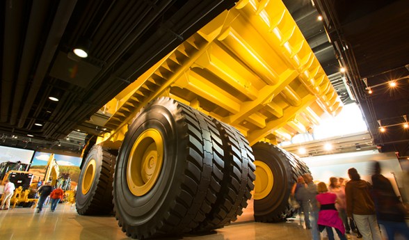 Just A Car Guy: inside the Caterpillar Visitors center in Peoria, is ...