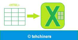 techiners.in: Export table data to excel using jquery