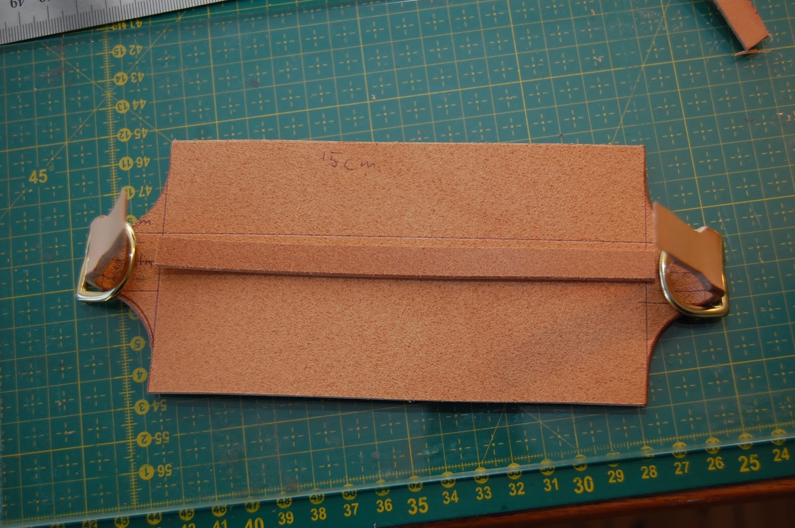 Andersen leather : Briefcase handle