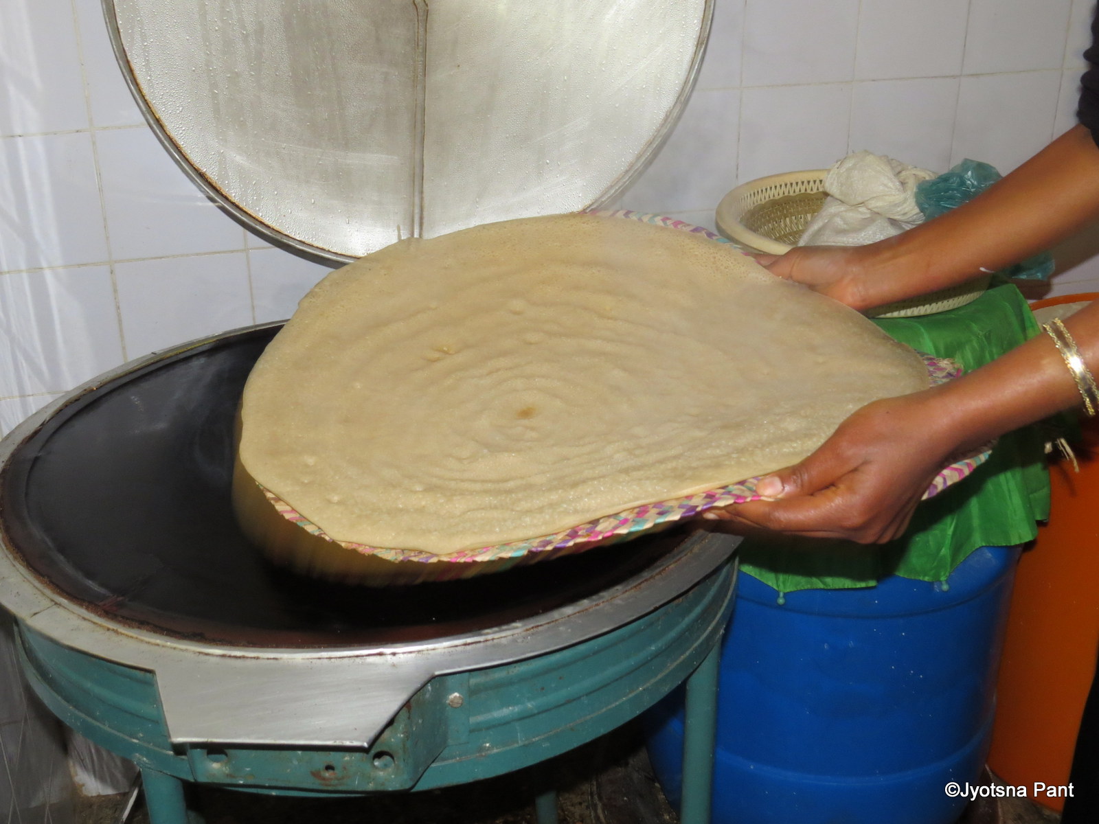 With Love from Mom's Kitchen: Injera (Ethiopian oil less, egg less ...