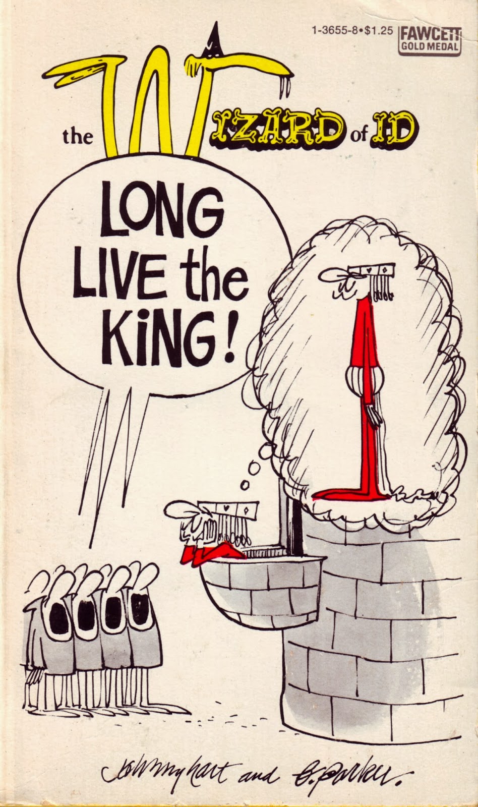 Comic Book Scans: Wizard Of ID (Fawcett Books)