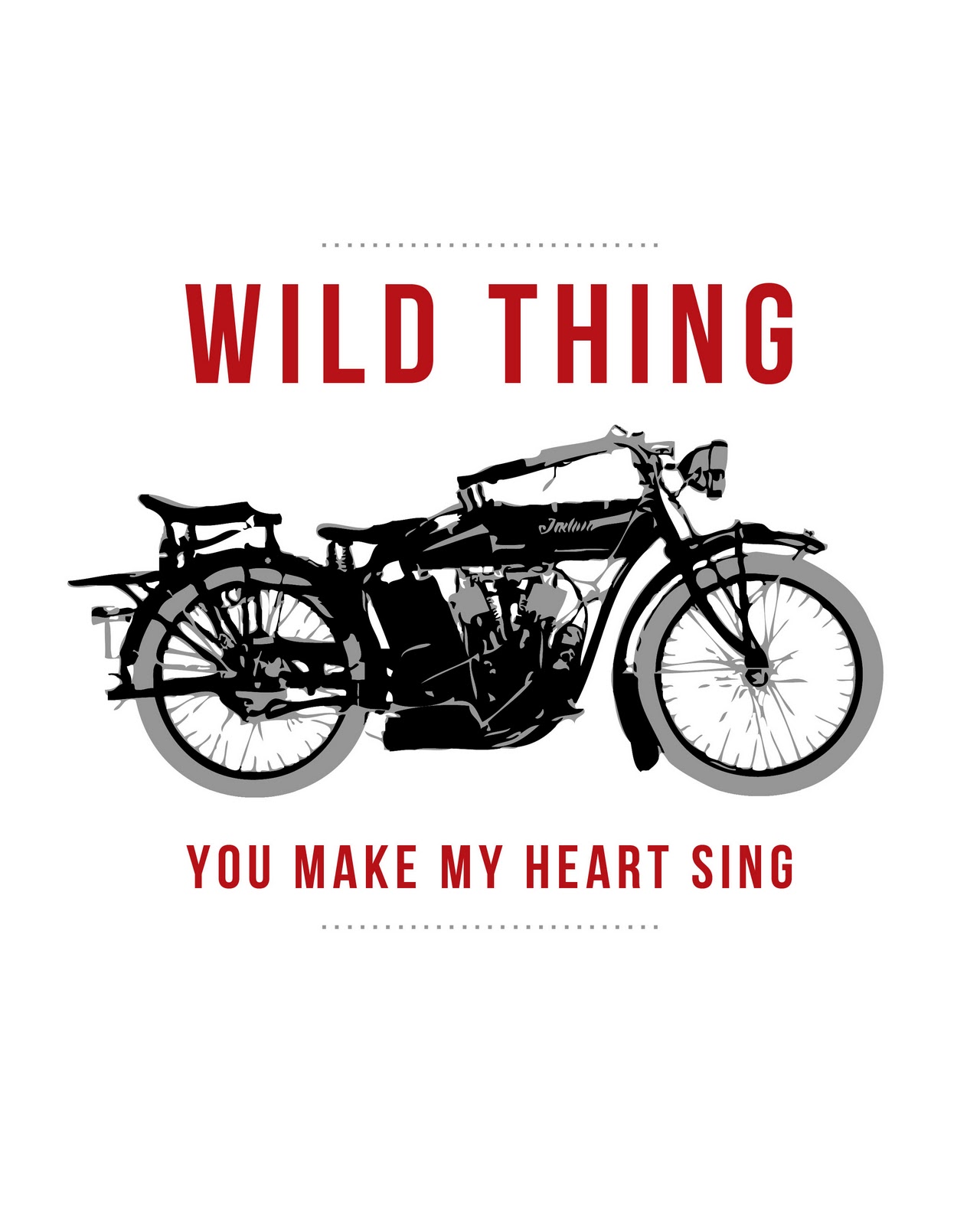 sissyprint: wild thing print