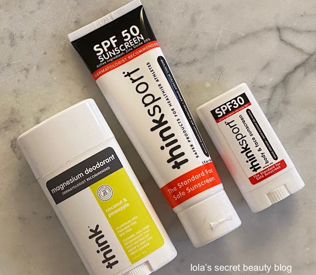 lola's secret beauty blog: Think Deodorant and Thinksport Sunscreen ...