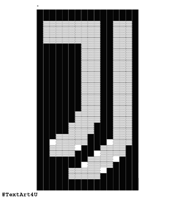 Juventus Football Club Logo Ascii Text Art | Cool ASCII Text Art 4 U