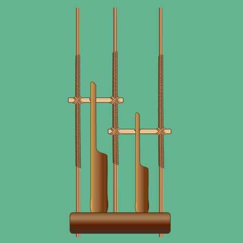 Angklung Vector Graphic