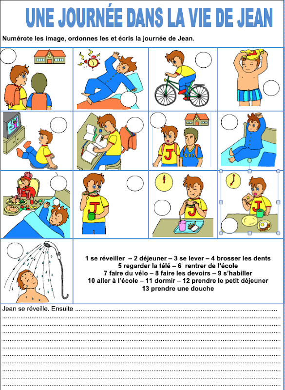 IndispensaFLE: Parler de sa ROUTINE QUOTIDIENNE