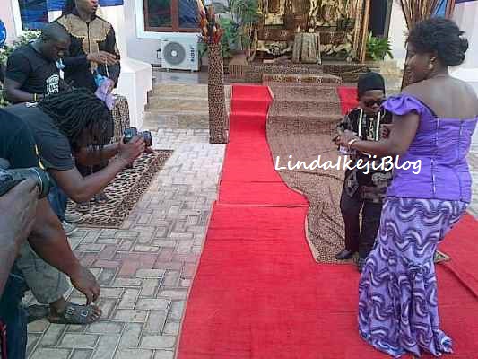 Behind the scenes photos from Flavour's 'Ada Ada' video shoot