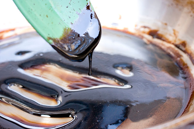 Réduction de vinaigre balsamique ou crème de balsamique