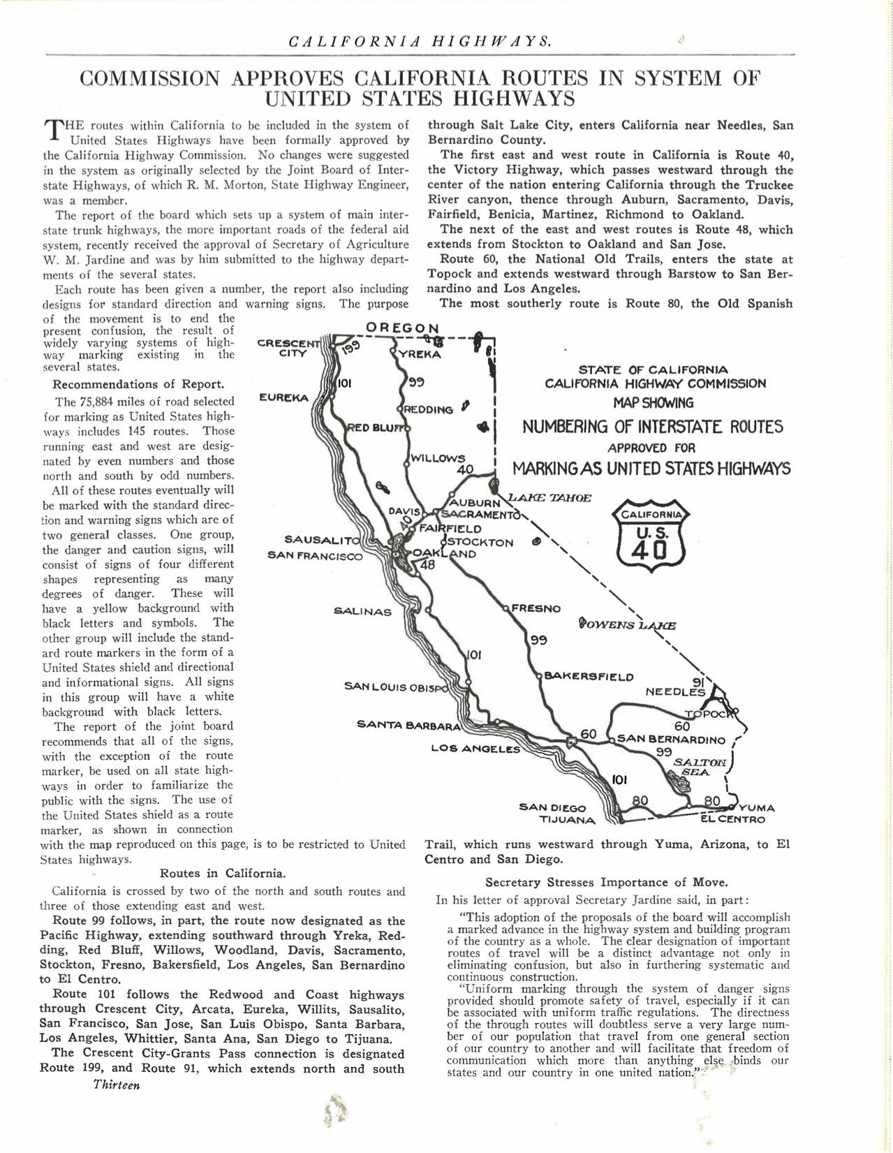 Route 60: The Original Number of Route 66