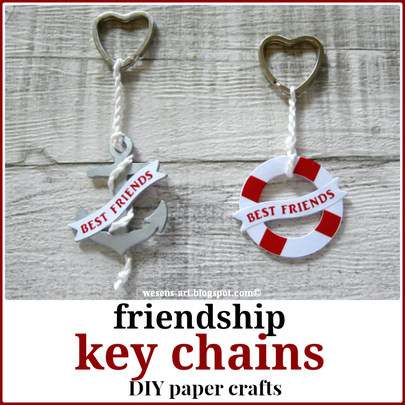 Wesens-Art: DIY friendship key chains