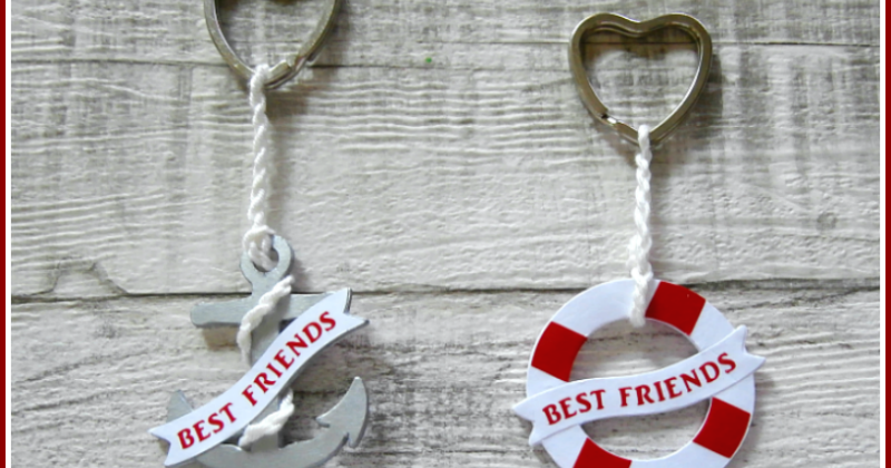 Wesens-Art: DIY friendship key chains