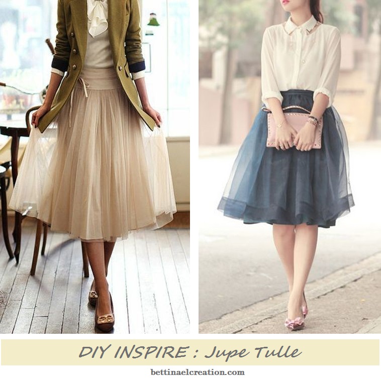 Tenue de Fête : Couture Facile Plusieurs Modèles de Jupe Tulle ...