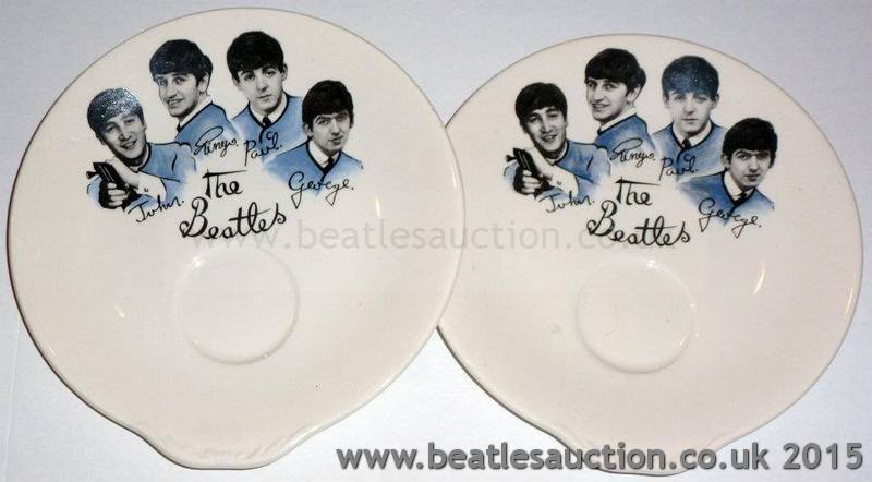 Liverpool Beatles Auction: Beatles Pottery lots.