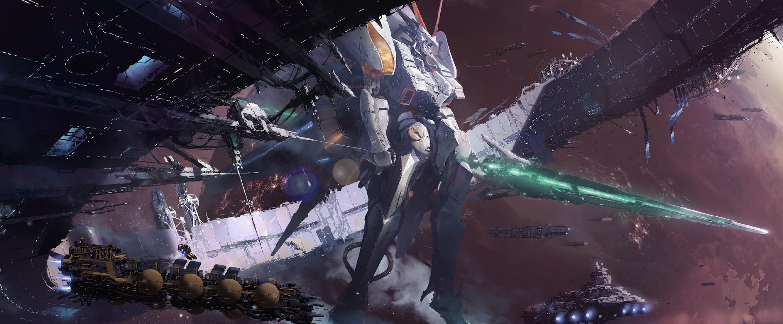 The Movie Sleuth: Images: A Collection Of Sci-Fi Art Featuring Space ...