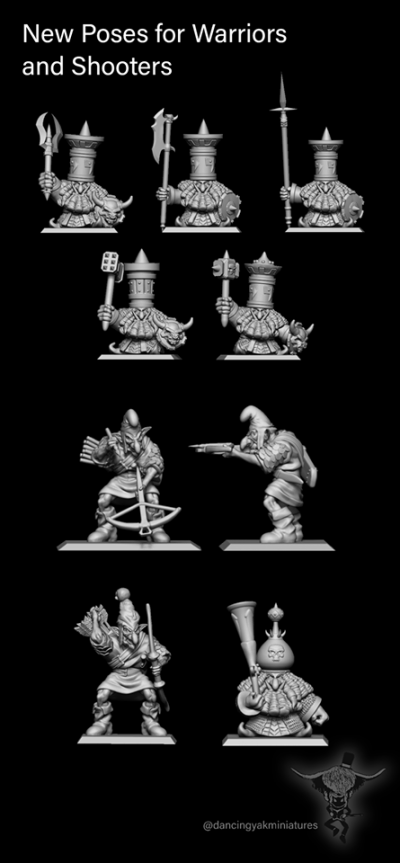 10mm Wargaming: Project Update #11: Infernal Chaos Dwarfs & Hobgoblins ...