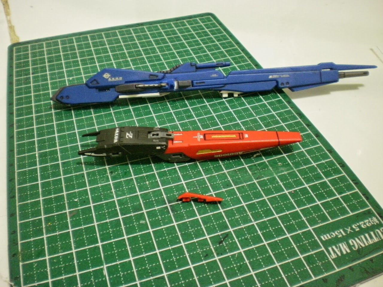 Drew's Gunpla Tips: How to make your HG Hyper Mega Launcher fit RG Zeta ...