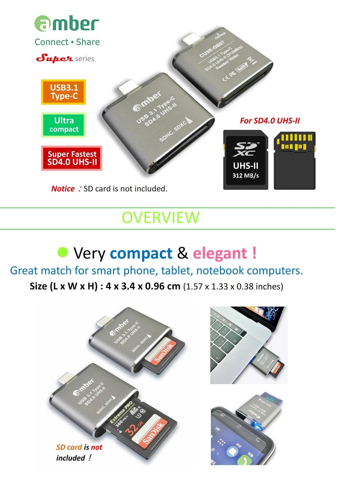 [ UHS-II SD4.0 memory cards的應用逐漸普及了! ]